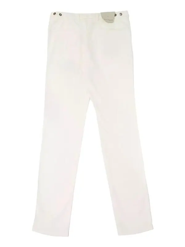 SARTORIO NAPOLI Button-fly Trousers - White