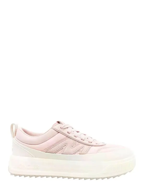 Moncler Panelled Low-top Sneakers - Pink