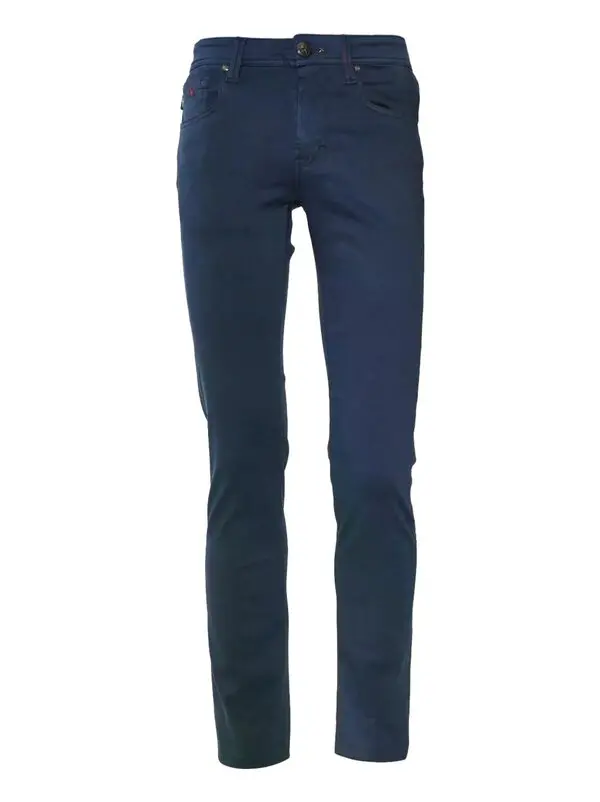 TRAMAROSSA Michelangelo Cotton Trousers - Blue