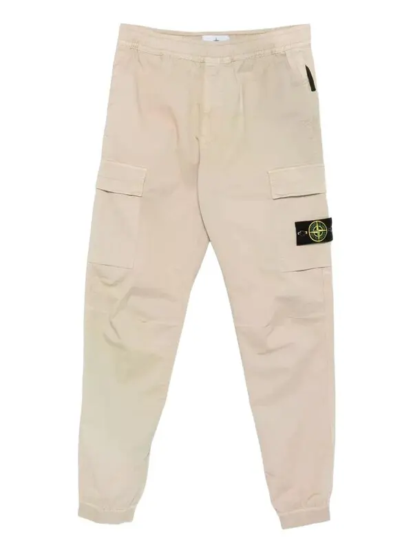 Stone Island Cargo-pocket Cuffed Trousers - Neutrals