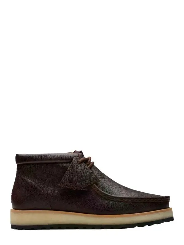 Clarks Leather Lace-up Desert Boots - Brown