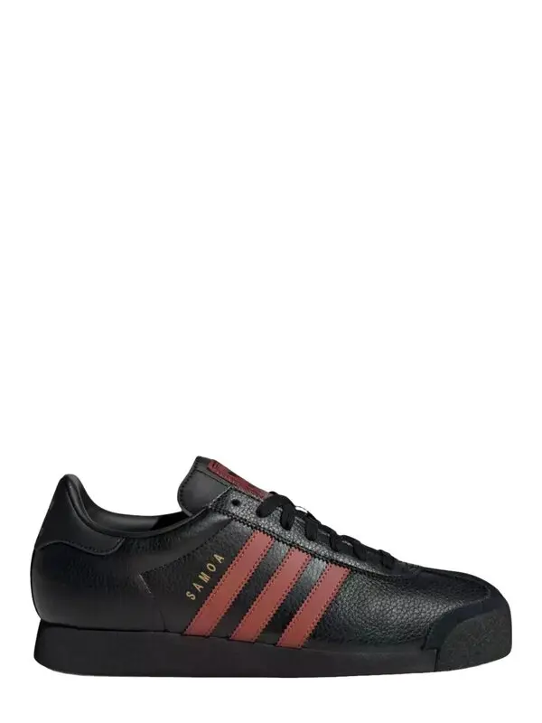 Adidas Samoa Leather Trainers - Black