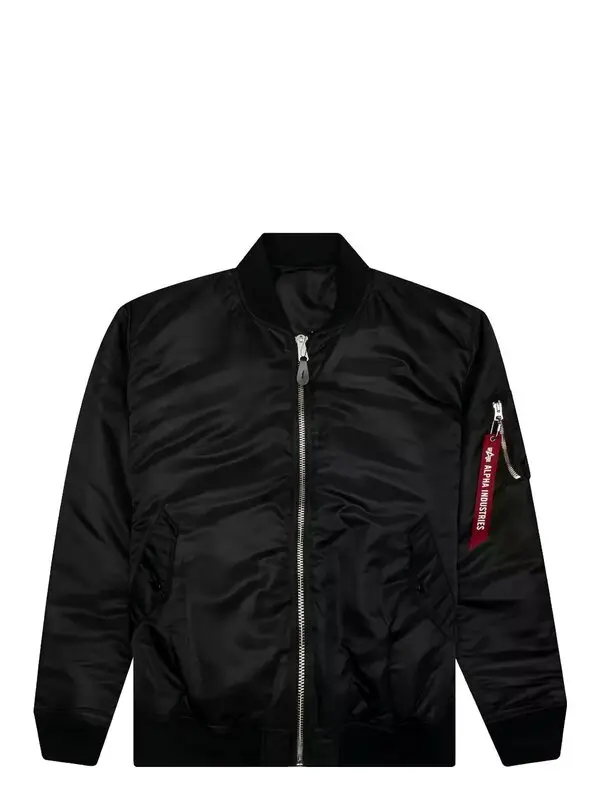 MASTERMIND WORLD X Alpha Industries Skull-patch Ma-1 Bomber Jacket - Black