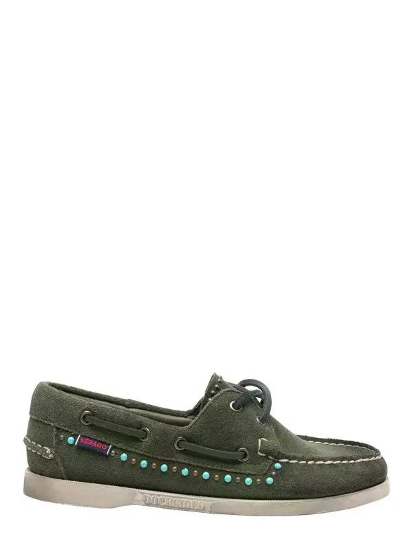 SEBAGO Suede Loafers - Green