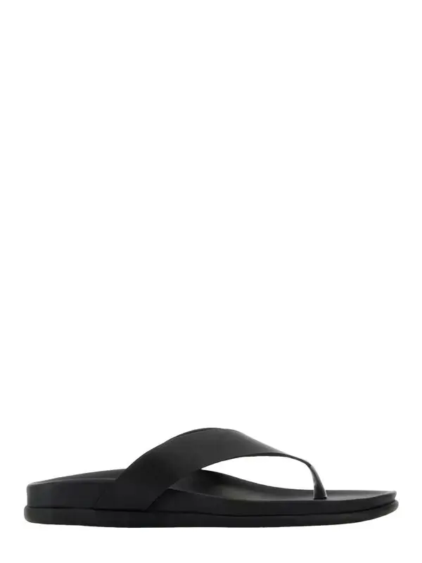 ANCIENT GREEK SANDALS Charys Flat Sandals - Black