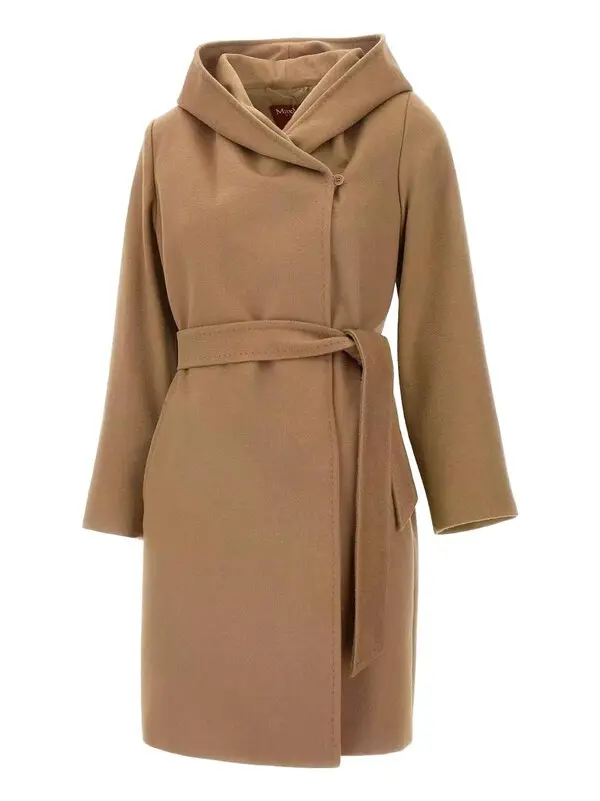 Max Mara Wool Double-breasted Coat - Brown