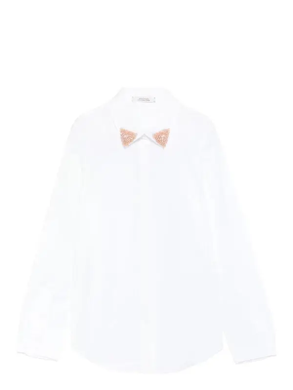 Dorothee Schumacher Embellished-collar Shirt - White