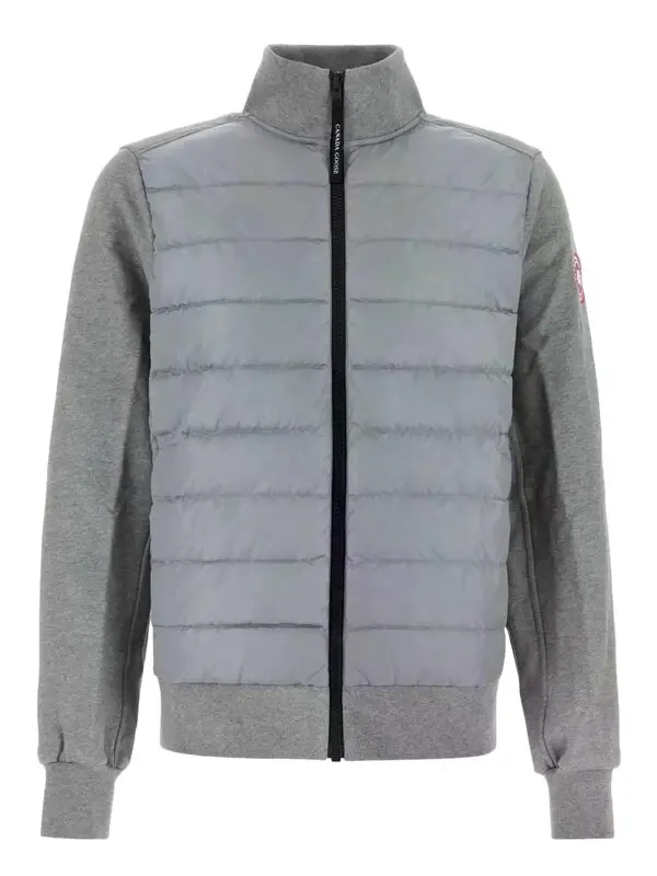 Canada Goose Quilted-panel Full-zip Jacket - Grey