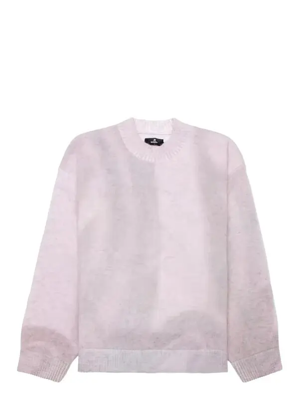 REPRESENT Ribbed-cuff Crew-neck Jumper - Pink