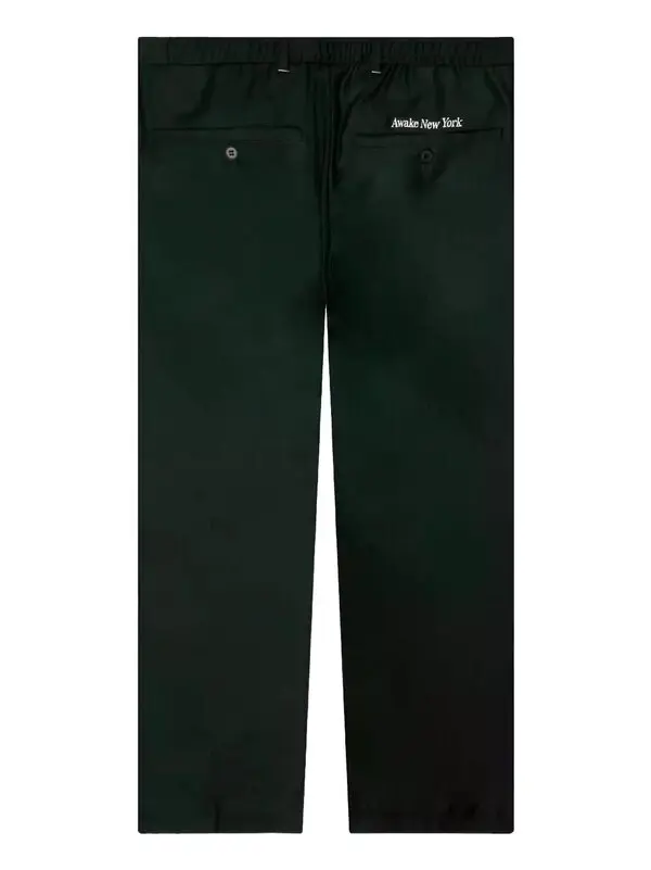 AWAKE NY Pleat-detail Trousers - Green