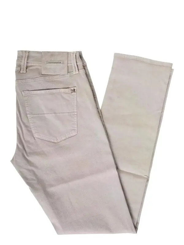 TRAMAROSSA Michelangelo Cotton Trousers - Neutrals