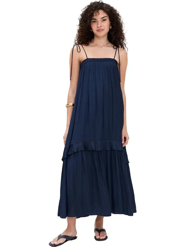 LA LIGNE Fleur Maxi Dress - Midnight