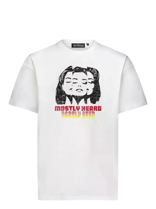 MOSTLY HEARD RARELY SEEN Graphic-print T-shirt - White