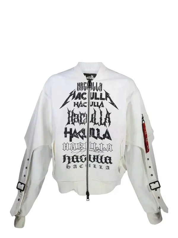 HACULLA. Graphic-print Bomber Jacket - White
