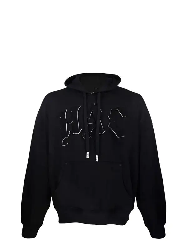 HACULLA. Graphic-print Hoodie - Black