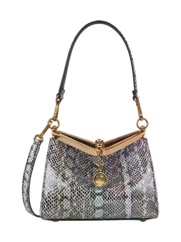 Etro Mini Vela Top Handle Bag - Black