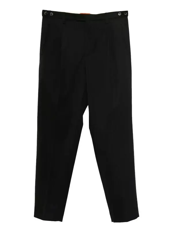 Barena Venezia Tailored Pleated Trousers - Black