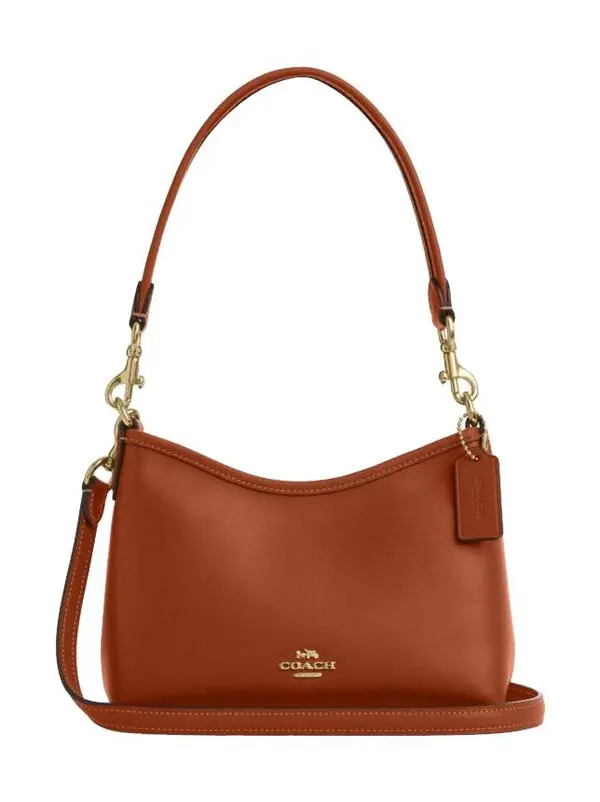 COACH Laurel Small Shoulder Bag - Smooth Leather/gold/tan