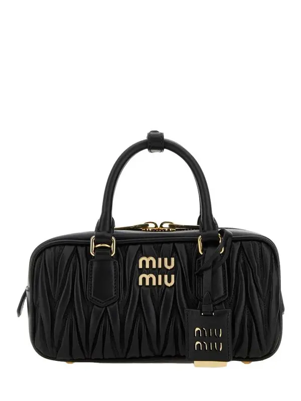 Miu Miu Arcadie Handbag - Black