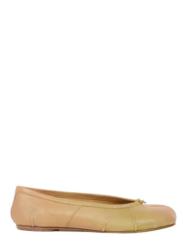 MAISON MARGIELA Leather Ballet Flats - Neutrals