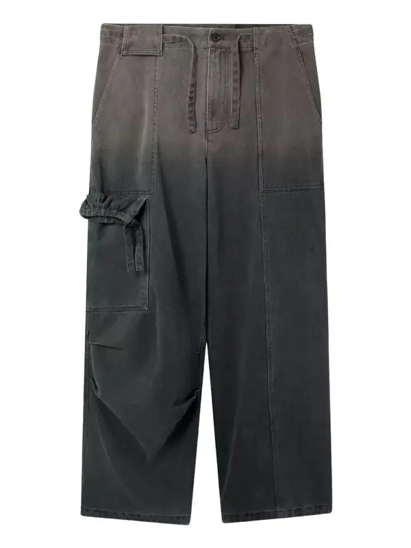 Axel Arigato Drawstring Cargo Trousers - Grey