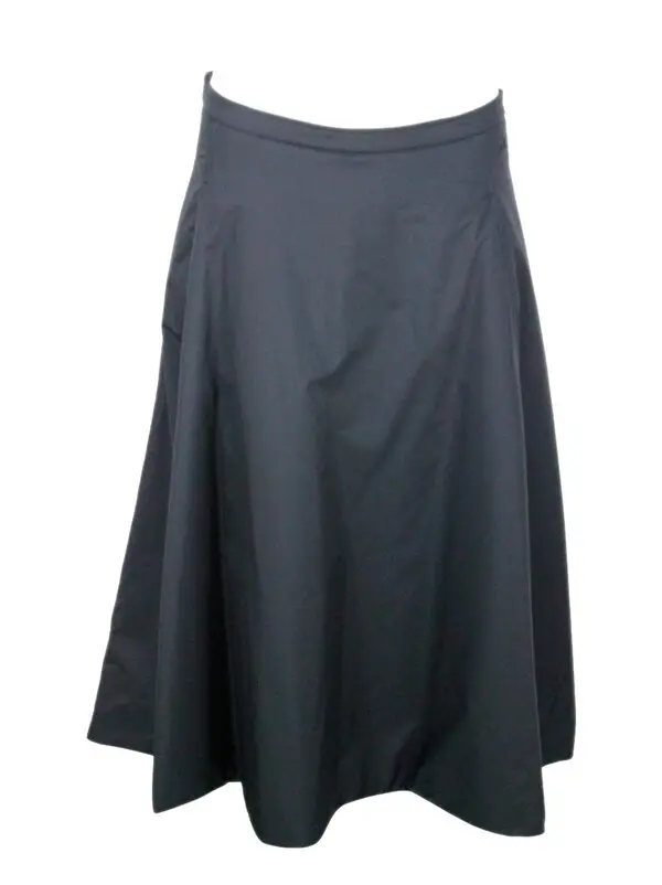Add Long Skirt - Black