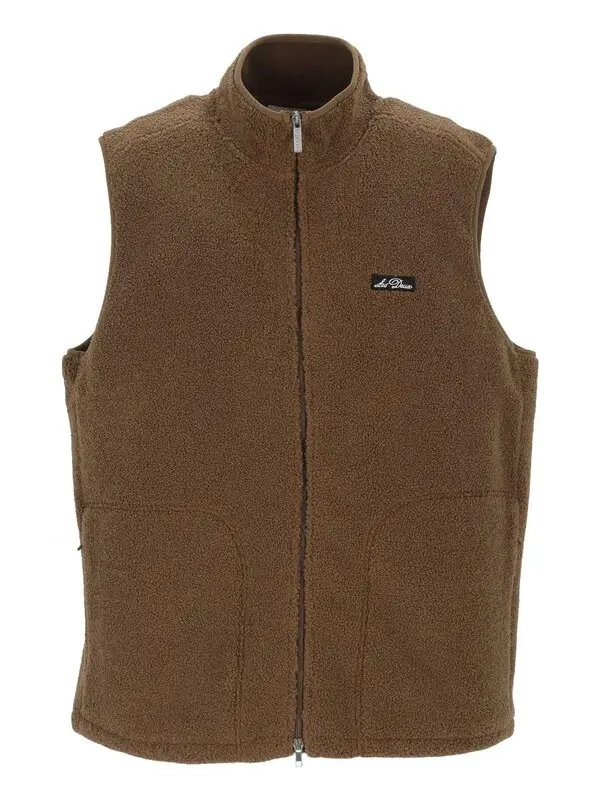 LES DEUX Creed Vest - Teak Brown