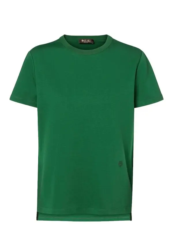 Loro Piana My-t Cotton Jersey T-shirt - Green