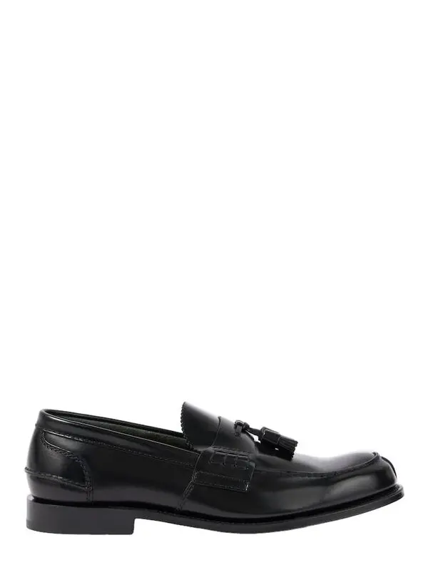 Church's Tiverton Leather Loafers - Black