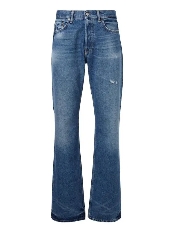 Acne Studios 2010m Low-rise Straight Jeans - Blue