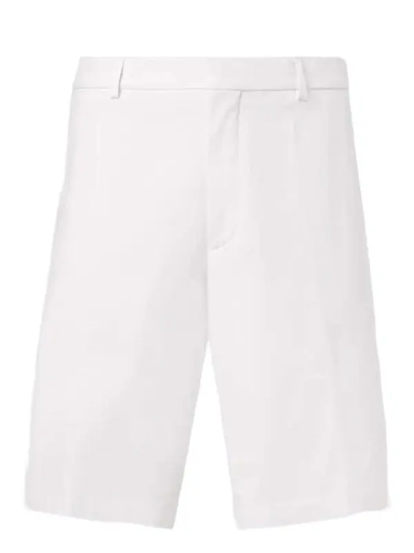 Loro Piana Jarno Cotton-blend Bermuda Shorts - White