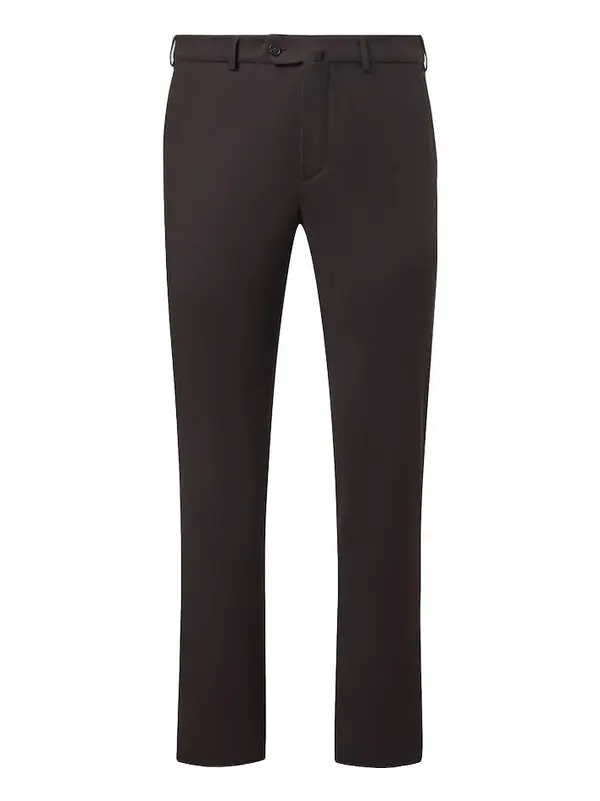 Loro Piana Carlo Cotton-blend Chinos - Brown