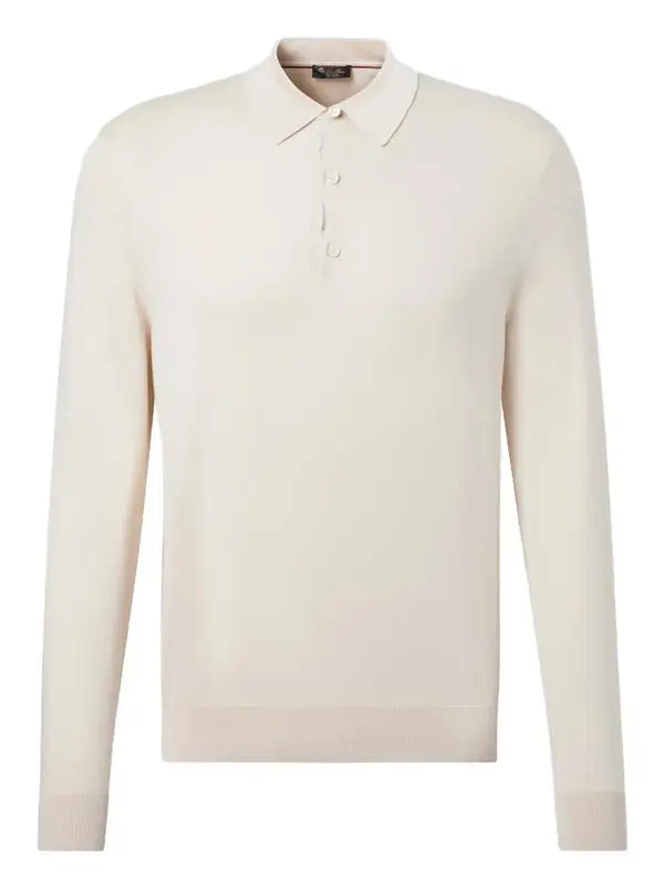 Loro Piana Cotton Polo Shirt - Beige