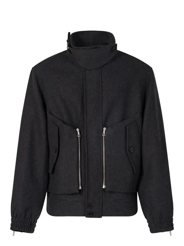 Dries Van Noten Venice Mid Weight Padded Jacket - Grey