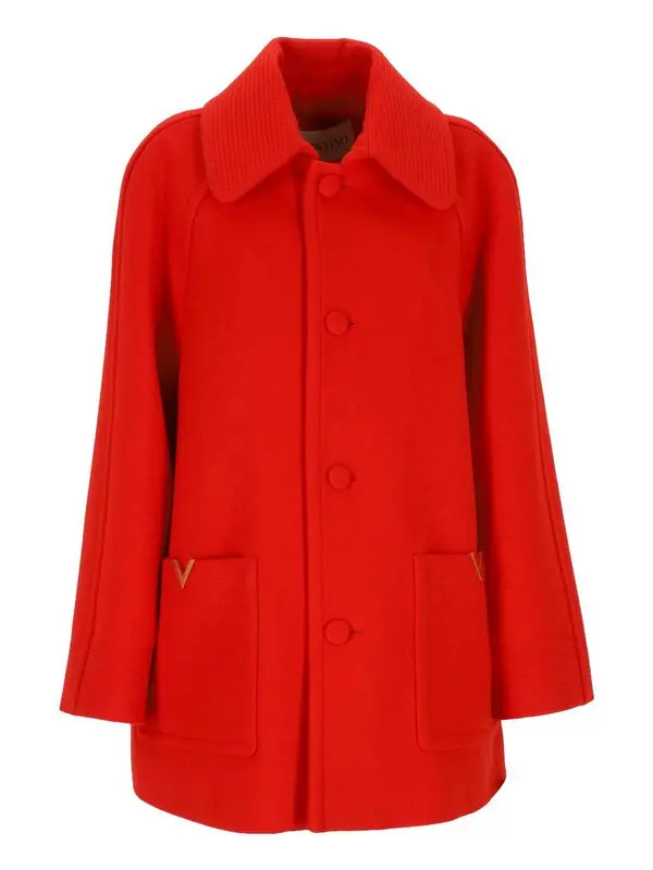 Valentino Garavani Coat - Carminio
