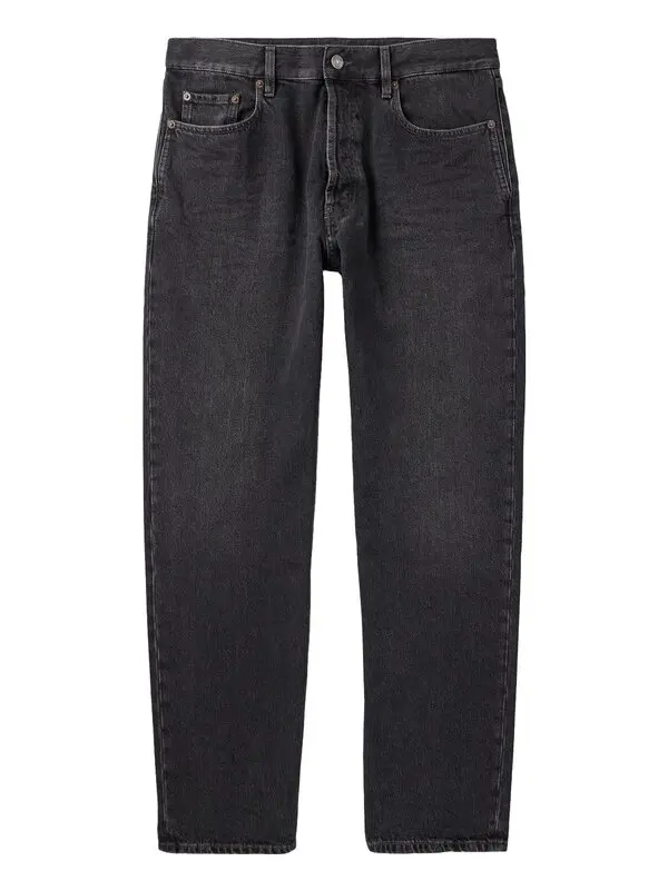 Saint Laurent Straight-leg Jeans - Black