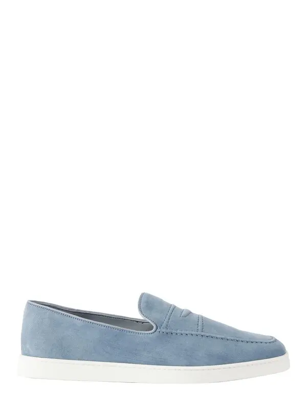 Church's Peebles Suede Loafers - Blue