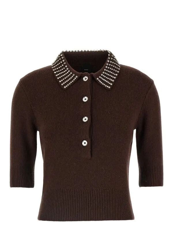 Pinko Emilia Sweater - Brown