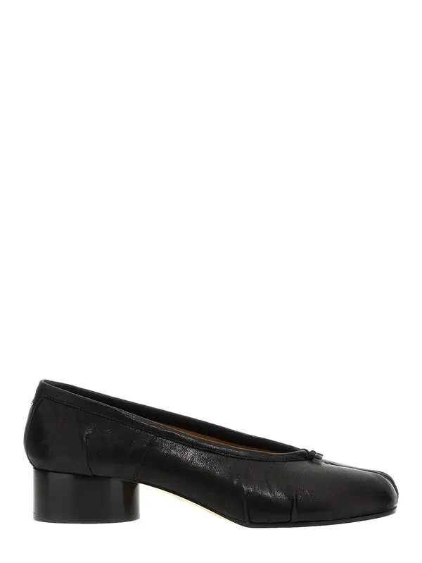 MAISON MARGIELA Tabi Ballet Flats - Black