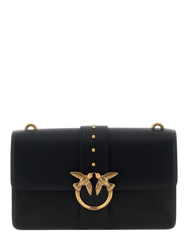 Pinko Love One Classic Crossbody Bag - Black