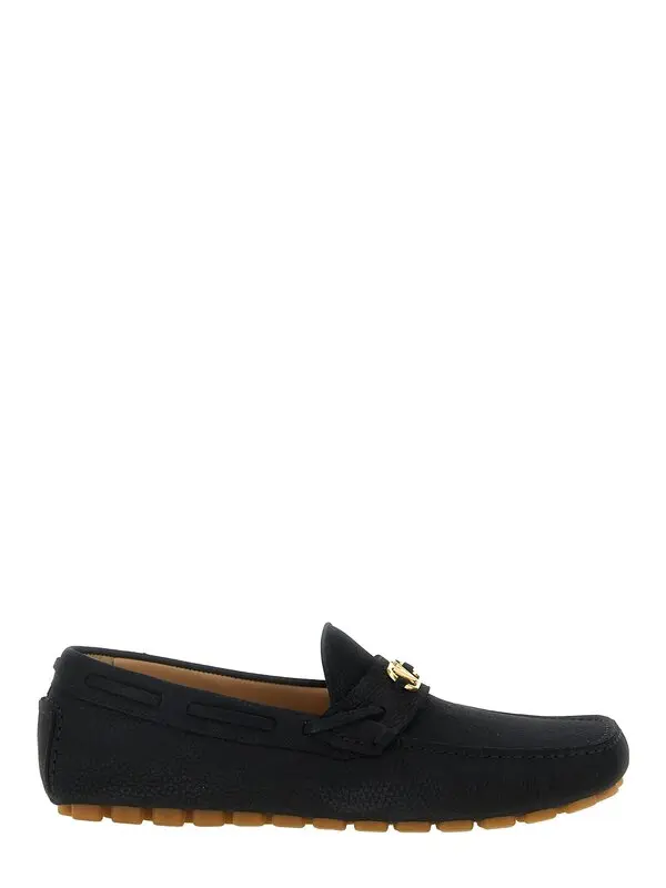 Valentino Garavani Driver Fastaway Loafers - Black