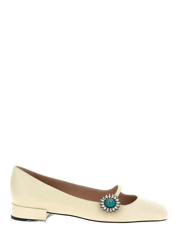 Valentino Garavani Preshoes Ballet Flats - White