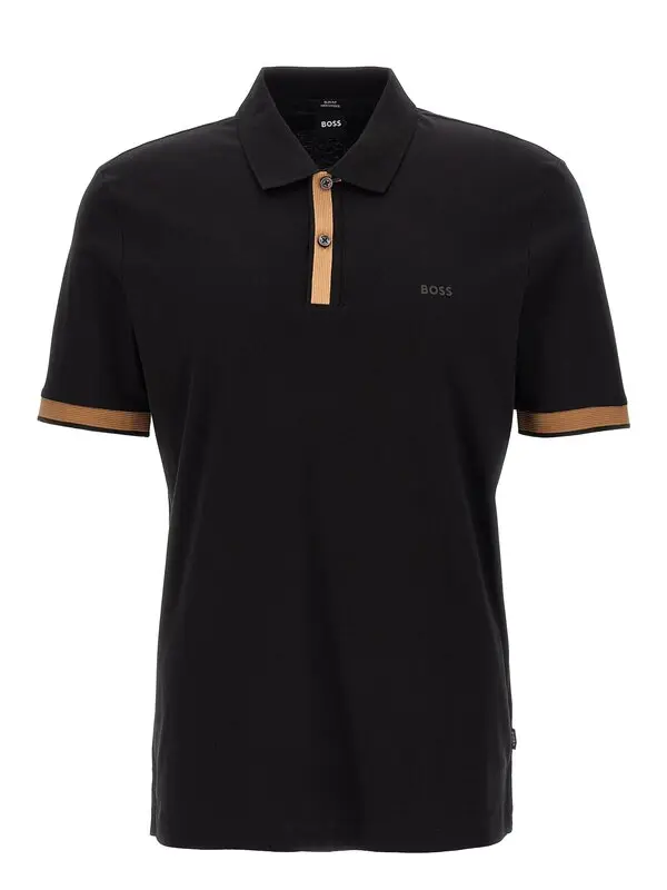 Hugo Boss H-phillipson Polo Shirt - Black
