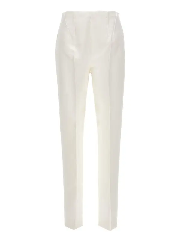 Sportmax Netto Trousers - White