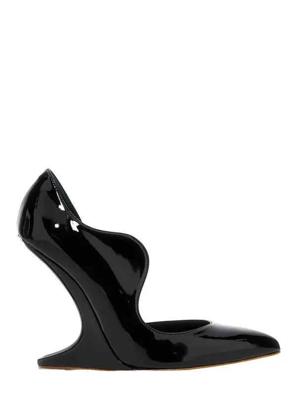 NICOLO' BERETTA Pointed Toe Pumps - Black