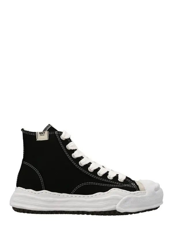 Mihara Yasuhiro Hank High Sneakers - Black