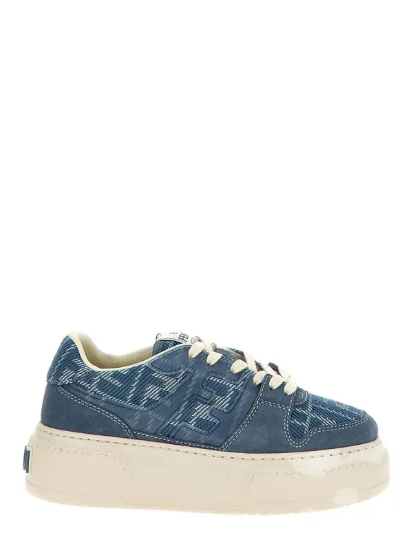 Fendi Match Sneakers - Light Blue