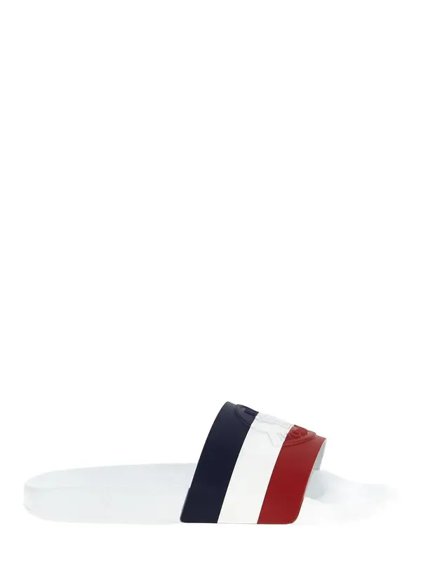Moncler Basile Slides - White