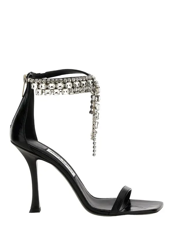 JIMMY CHOO Verity Sandals - Black
