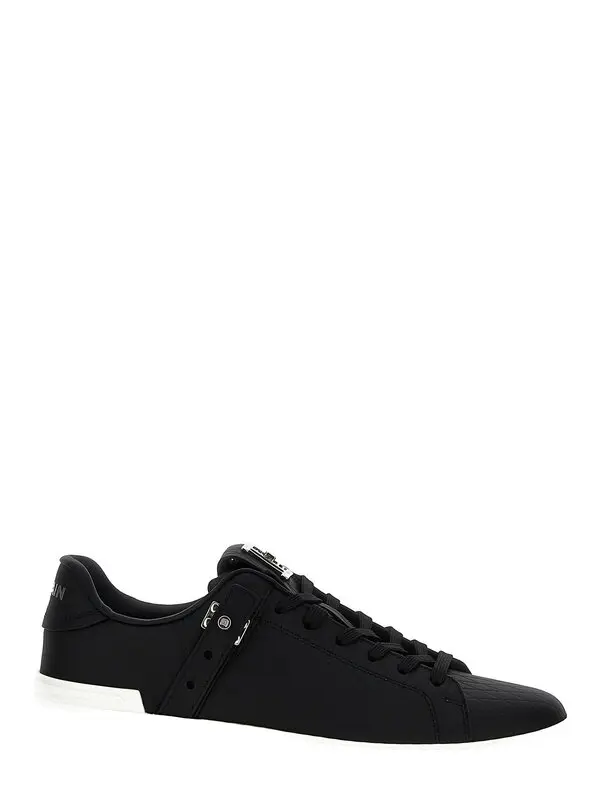 Balmain B-court B-buzz Sneakers - Black